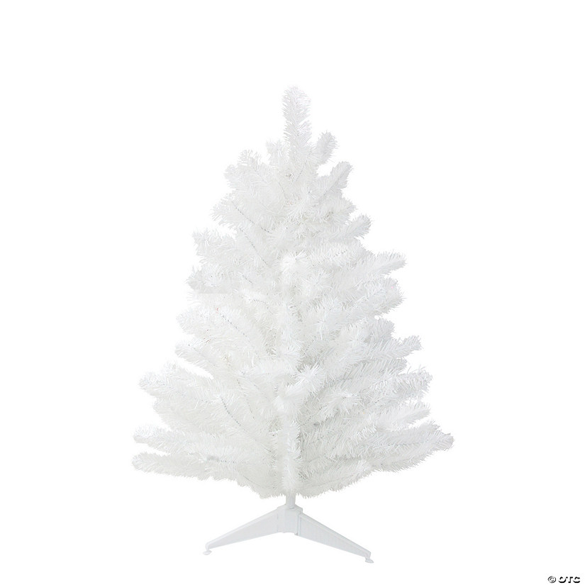 Northlight 3' Snow White Pine Artificial Christmas Tree - Unlit ...