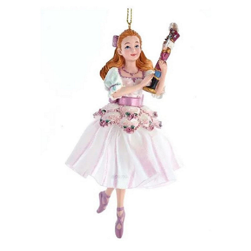 Nutcracker Suite Clara with Nutcracker Christmas Ornament E0426C