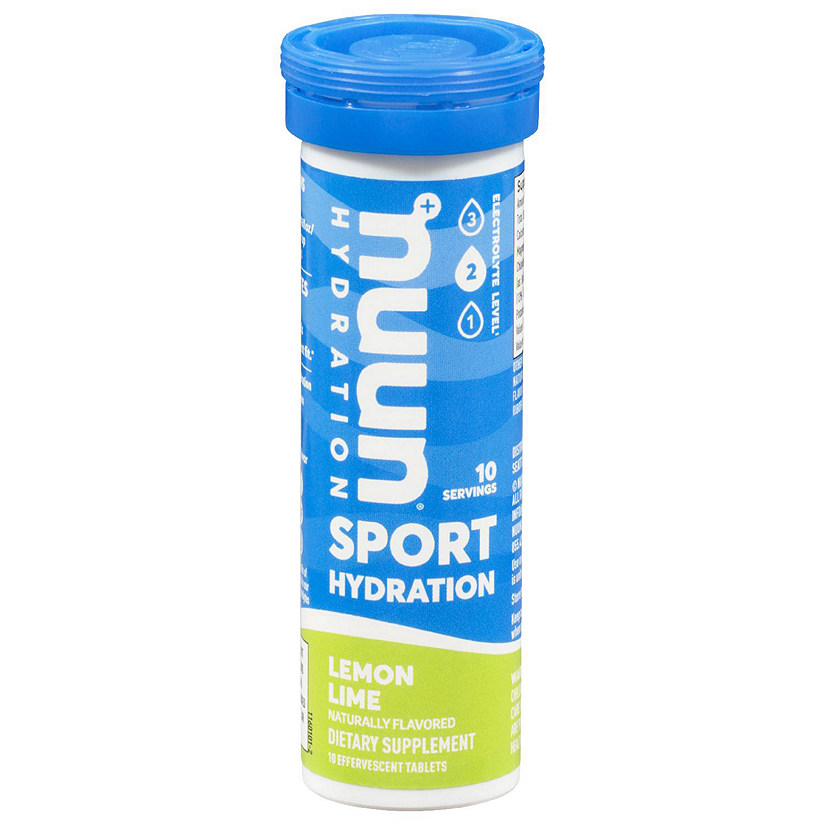Nuun Hydration Nuun Active - Lemon and Lime 10 Tablets (Pack of 8 ...