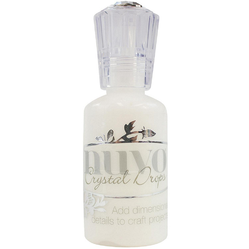 Nuvo Crystal Drops 1.1oz-Simply White | Oriental Trading