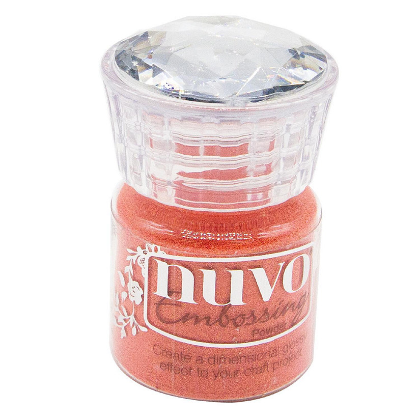 Nuvo Embossing Powder .74oz-Coral Chic | Oriental Trading