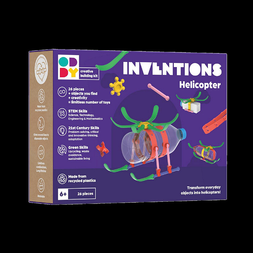 Oddy Inventions Helicopter Building Kit | Oriental Trading