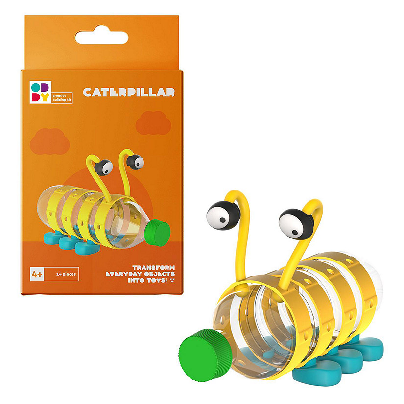 Oddy Mini Caterpillar 14 Piece Building Kit | Oriental Trading
