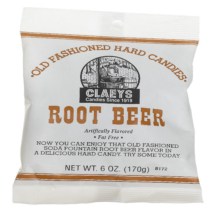 Old Fashioned Hard Candy Root Beer, 6 oz - Case of 24 | Oriental Trading