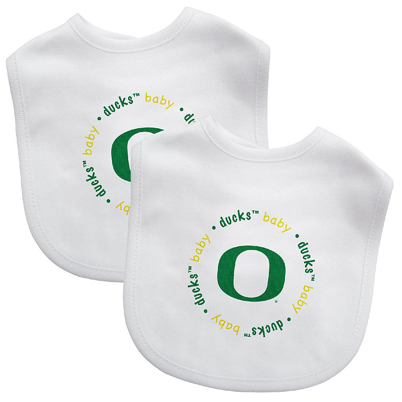Oregon Ducks - Baby Bibs 2-Pack | Oriental Trading
