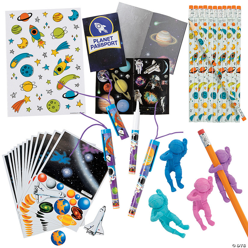 Outer Space Stationery Kit - 132 Pc.