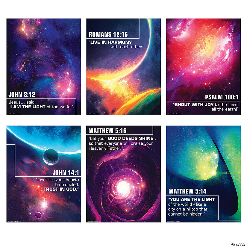 Outer Space VBS Posters - 6 Pc. - Discontinued