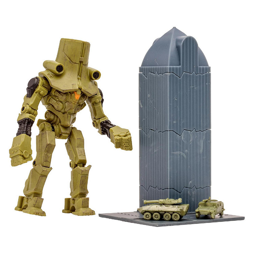 Pacific Rim 4 Inch Figure with Comic Cherno Alpha | Oriental Trading