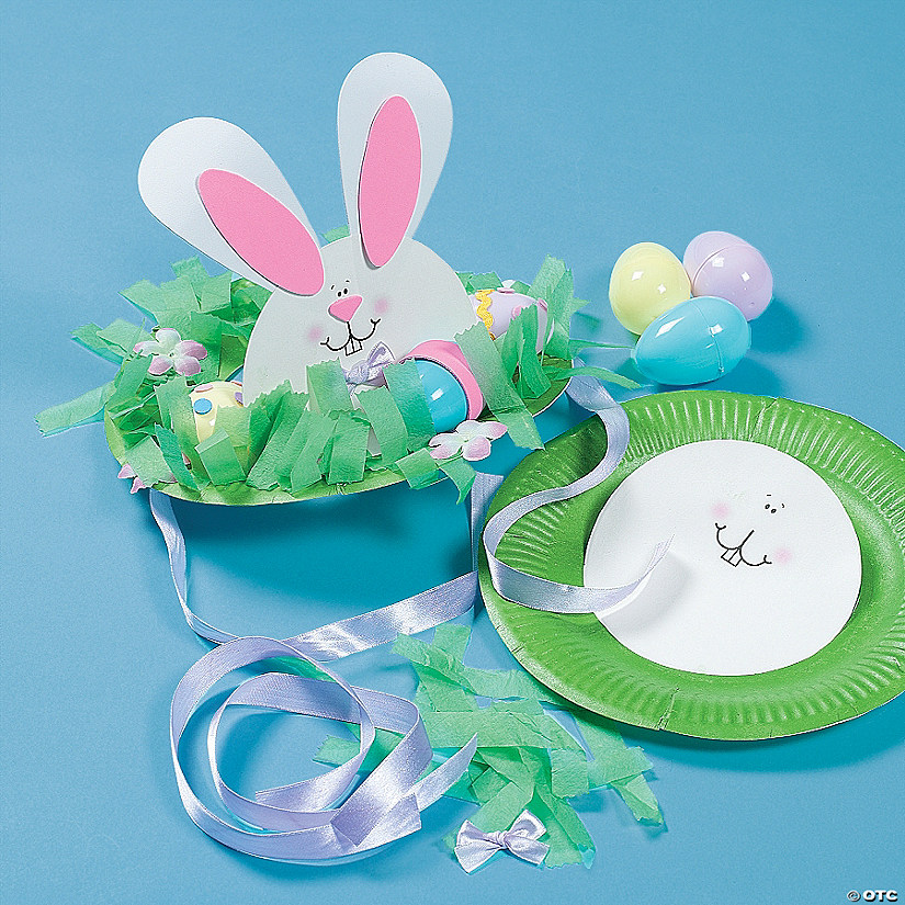 Paper Plate Easter Hat Craft Kit - Discontinued