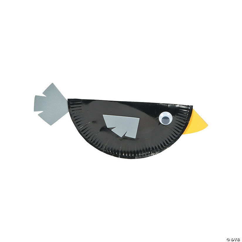 Paper Plate Rocking Crow Craft Kit - Discontinued