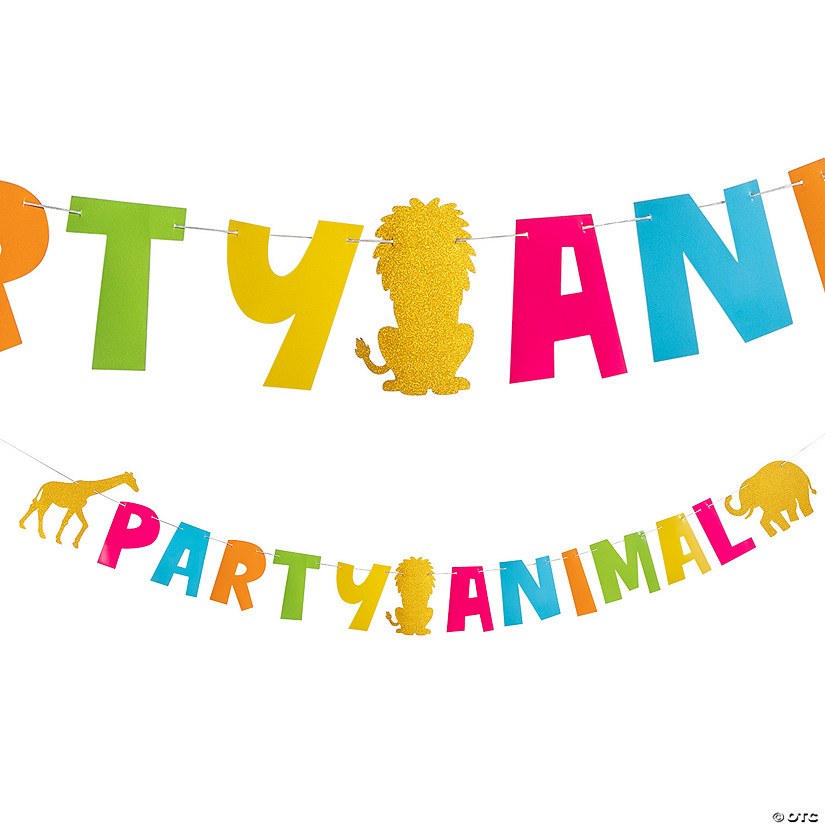 Party Animal Garland | Oriental Trading