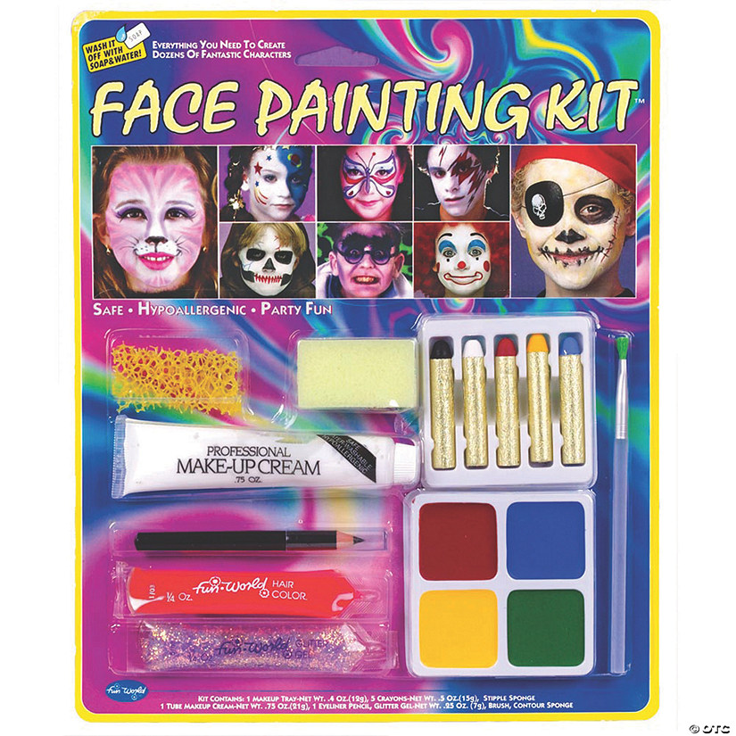 Party Face Painting Makeup Kit