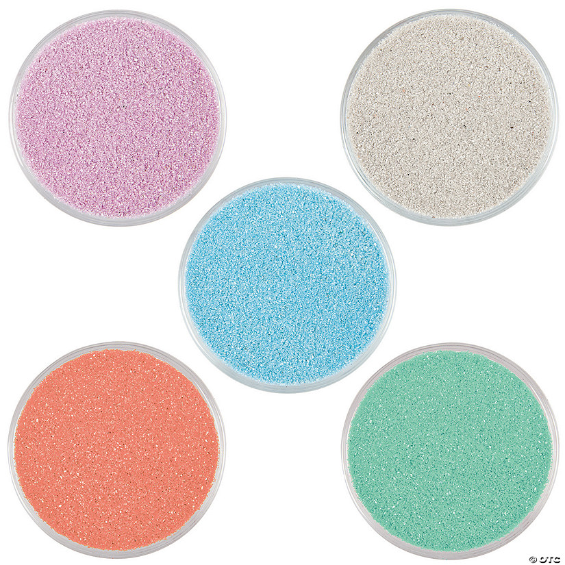 Pastel Sand Assortment - 5 Pc.
