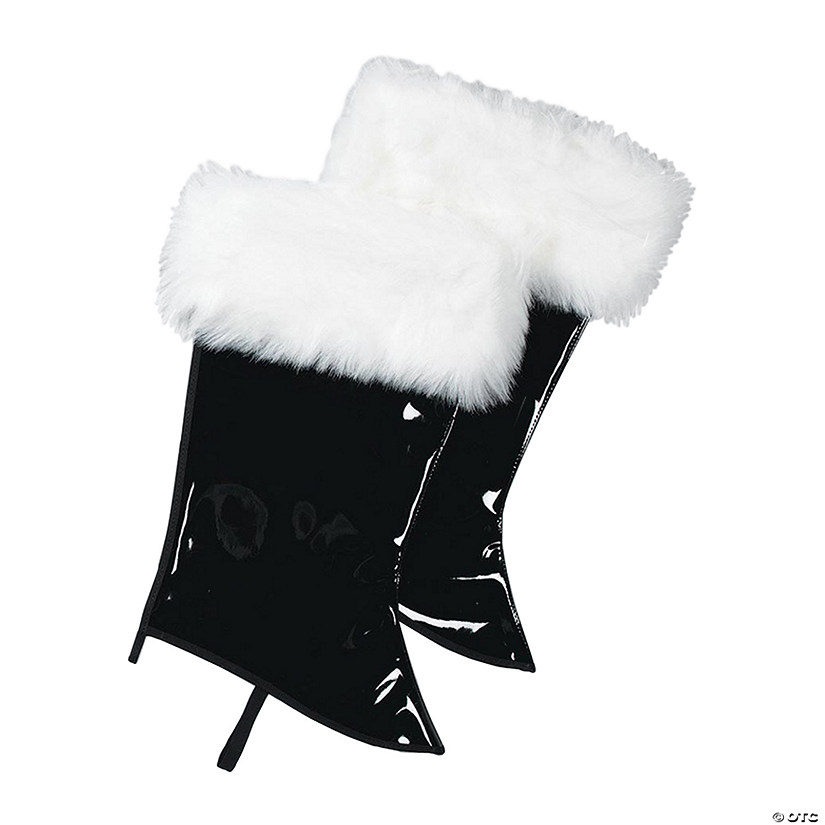 Patent Leather Santa Claus Boot Tops | Oriental Trading
