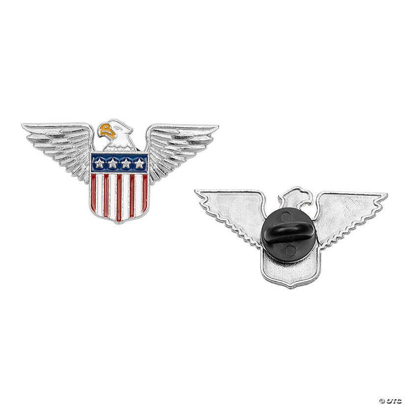 Patriotic Eagle Pins - 12 Pc. | Oriental Trading