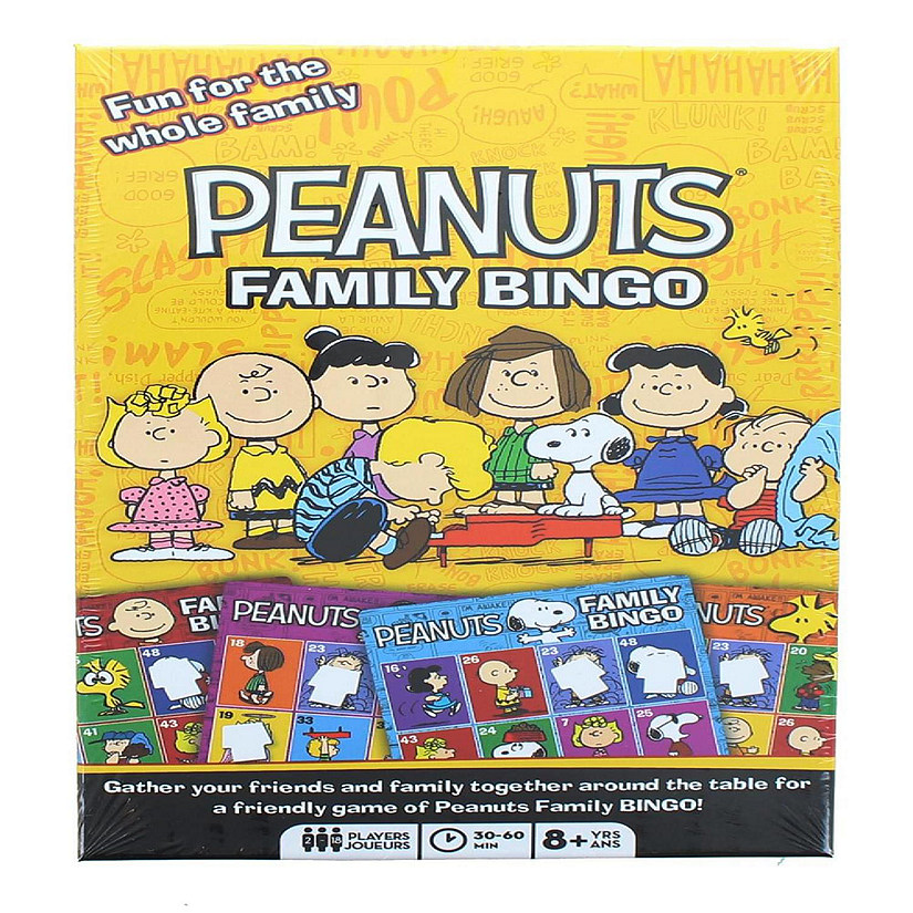 Peanuts Family Bingo Game | Oriental Trading