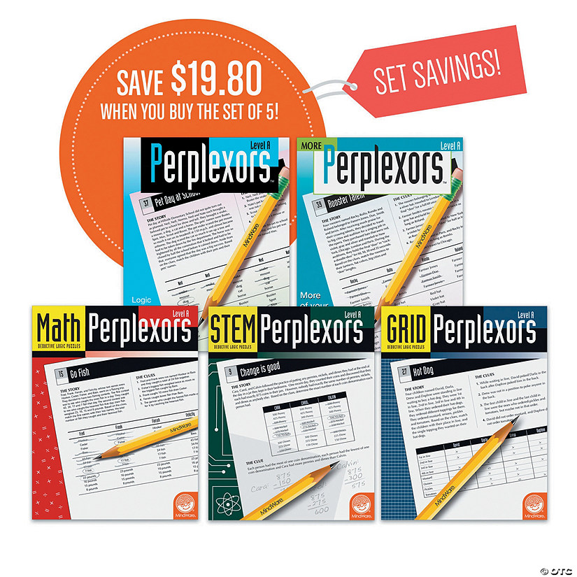 Perplexor Bundle Set of 5: LEVEL A - Discontinued