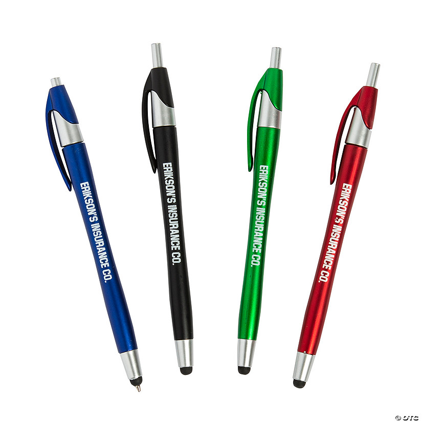 Personalized Colored Stylus Pens | Oriental Trading