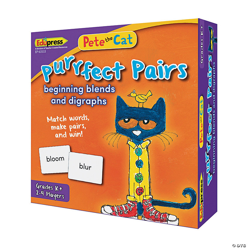 Pete the Cat™ Blends & Digraphs Game - Discontinued