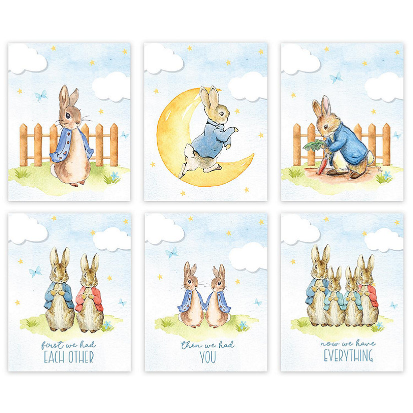 Peter Rabbit Boys Twins Watercolor Blue | Oriental Trading