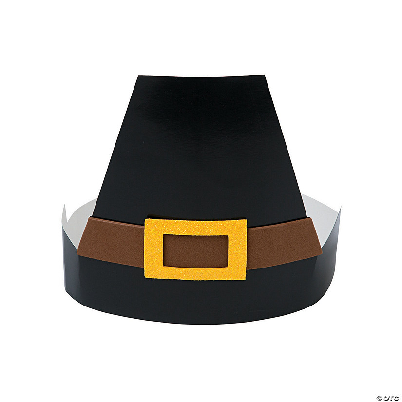 Pilgrim Hat Craft Kit - Makes 12 | Oriental Trading