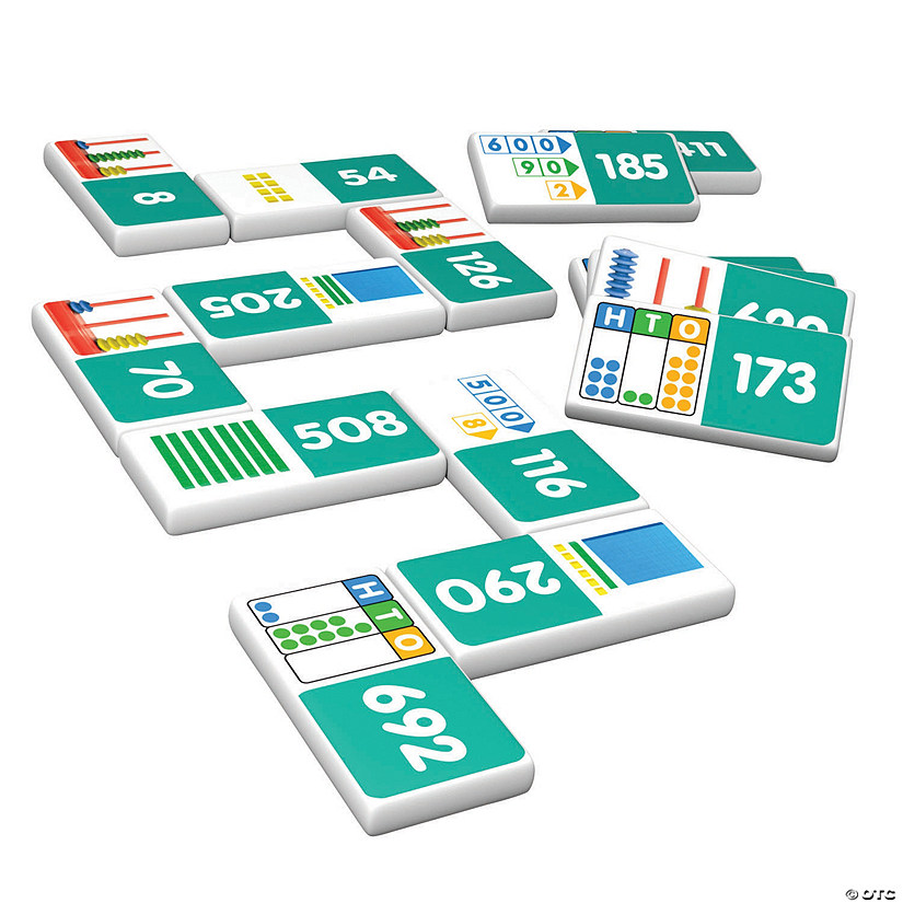 Place Value Dominoes Set - 28 Pc. | Oriental Trading