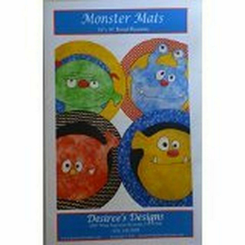 Placemat Pattern Monster Mats by Desiree's Designs