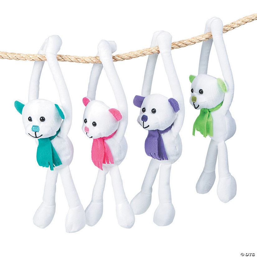 Plush Long Arm Polar Bears - Discontinued