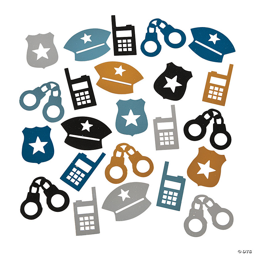 Police Party Confetti | Oriental Trading