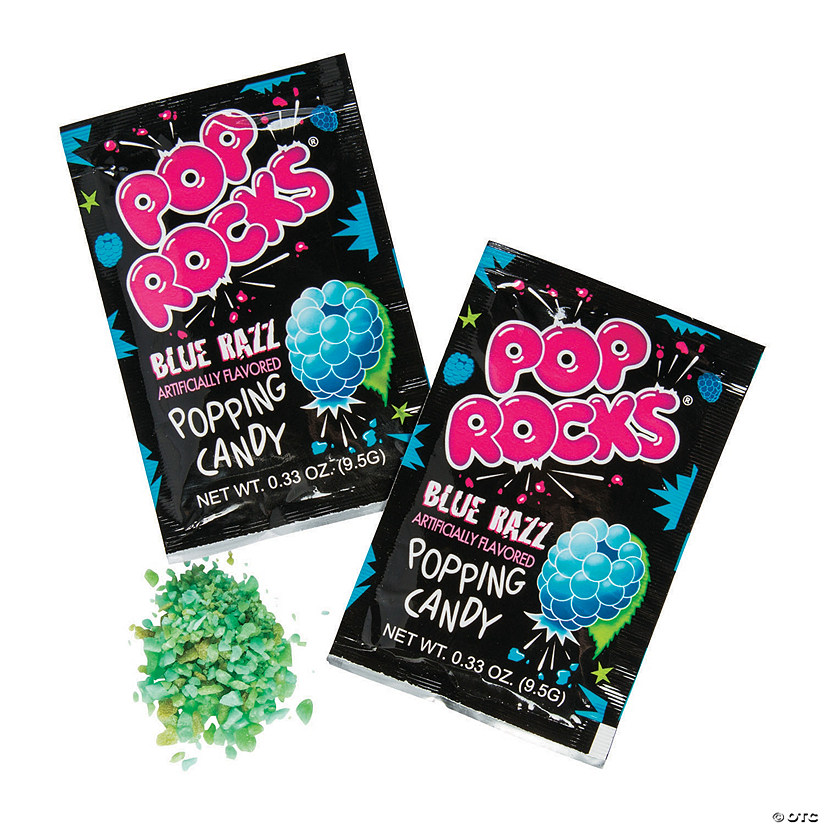 Pop Rocks® Blue Raspberry Hard Candy - 24 Pc. | Oriental Trading
