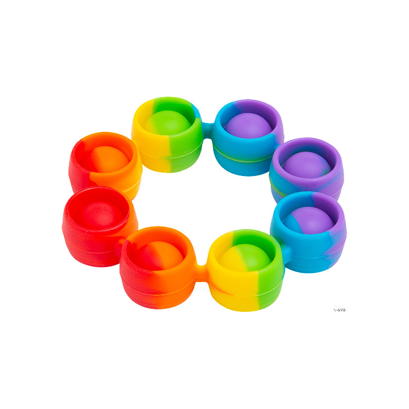 Popping Ring Fidget Toys - 12 Pc. | Oriental Trading