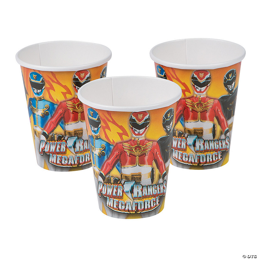 Power Rangers™ Megaforce Cups - Discontinued