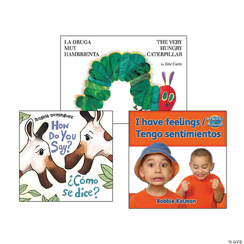 PreK English-Spanish Dual Language Book Set | Oriental Trading