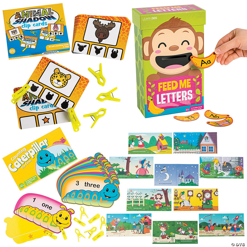 Preschool Kids Learning Kit - 142 Pc. - Discontinued