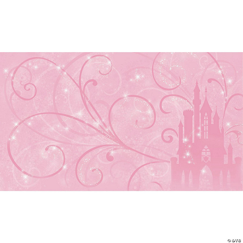 Princess Scroll Castle Prepasted Wallpaper Mural