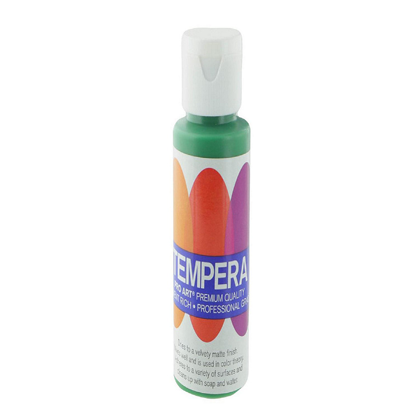 Pro Art Liquid Tempera Paint 2oz Green