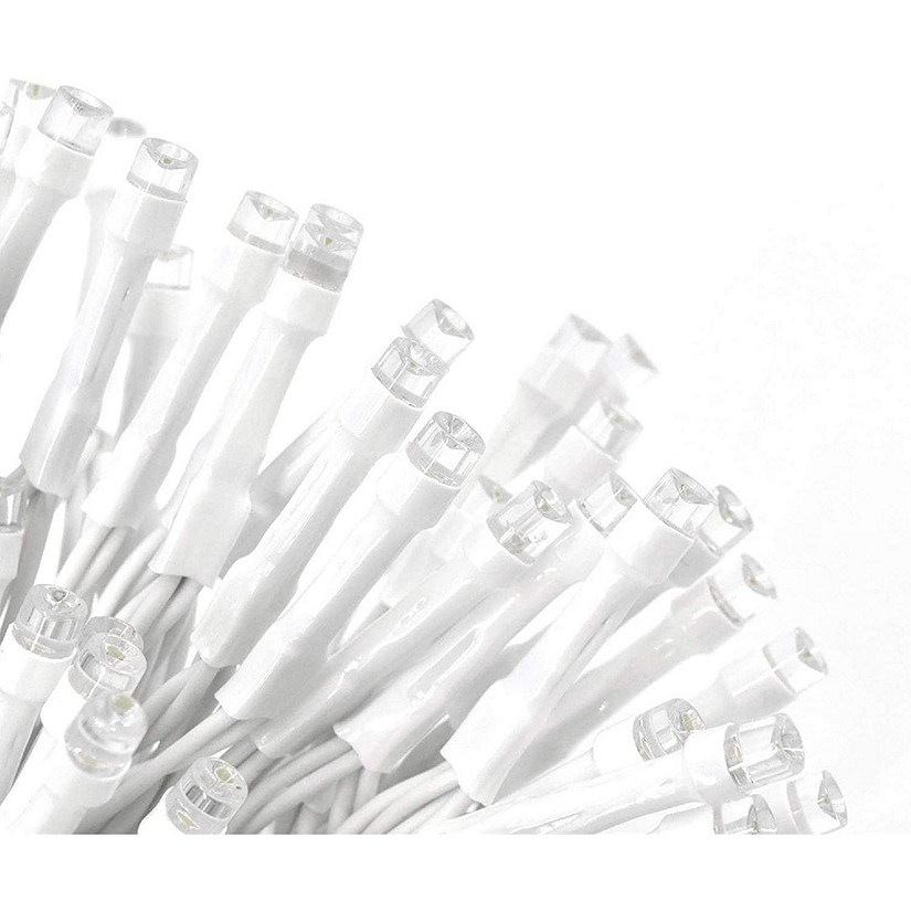 ProductWorks Micro Bulb LED Light String, Cool White, 60-Feet ...