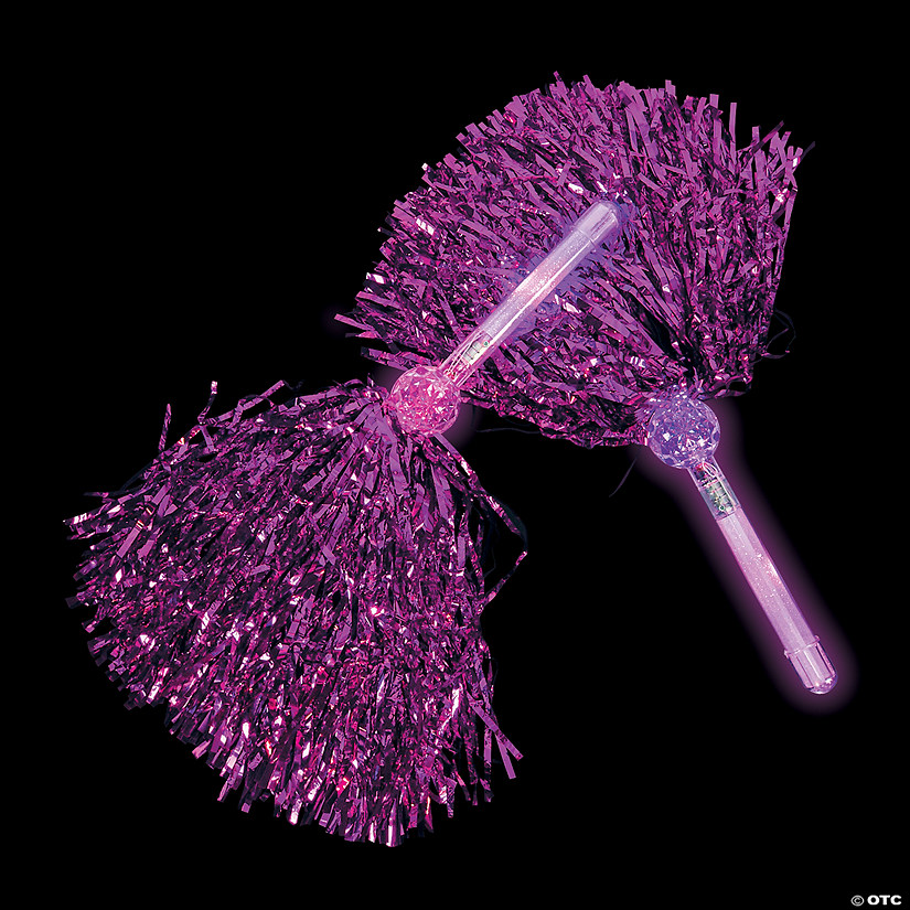 Purple LED Pom-Poms - Discontinued
