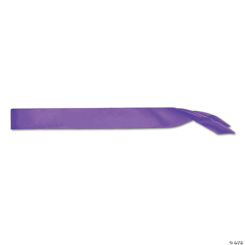 Purple Royalty Sash | Oriental Trading