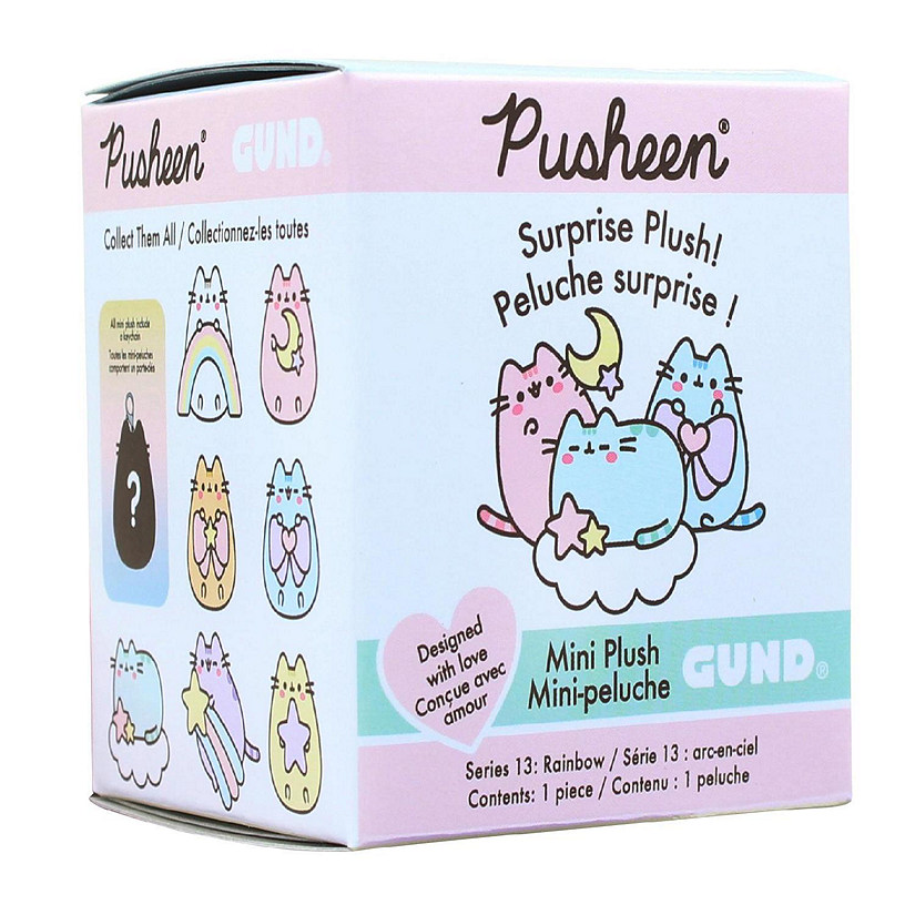 Pusheen Blind Box Mini Plush Series 13 Rainbow Pusheen 1 Random