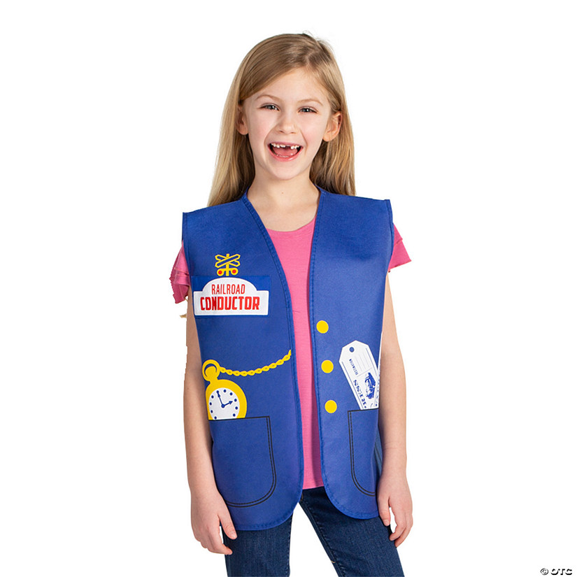 Railroad Conductor Vest | Oriental Trading