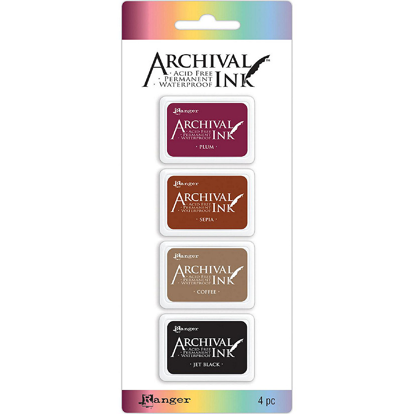 Ranger Archival Mini Ink Pad Kits-Kit 2 | Oriental Trading
