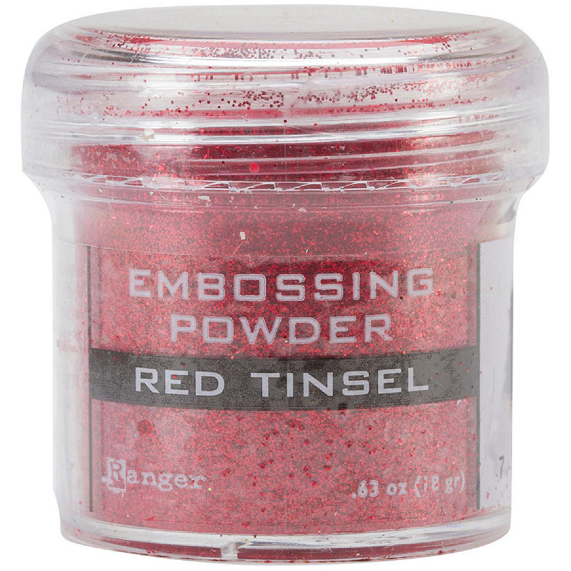 Ranger Embossing Powder-Red Tinsel | Oriental Trading