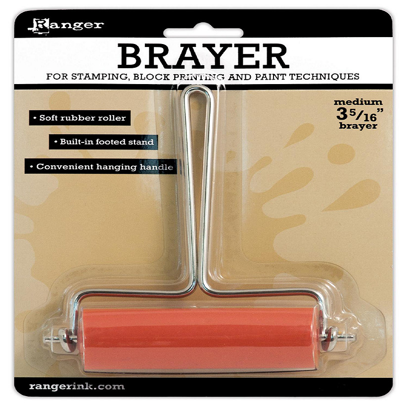 Ranger Inky Roller Brayer 3.3125"-Medium | Oriental Trading
