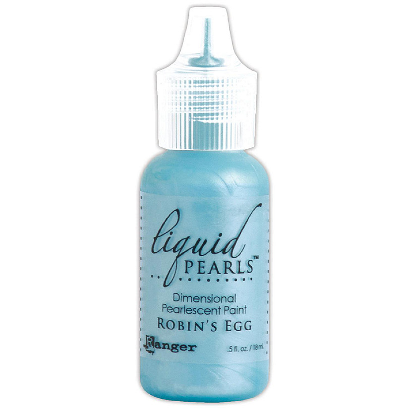 Ranger Liquid Pearls Dimensional Pearlescent Paint .5oz-Robin's Egg ...