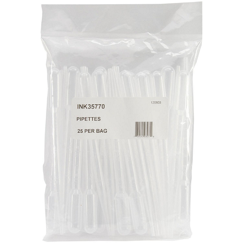Ranger Pipettes 25pc POP Display Refill-Clear | Oriental Trading