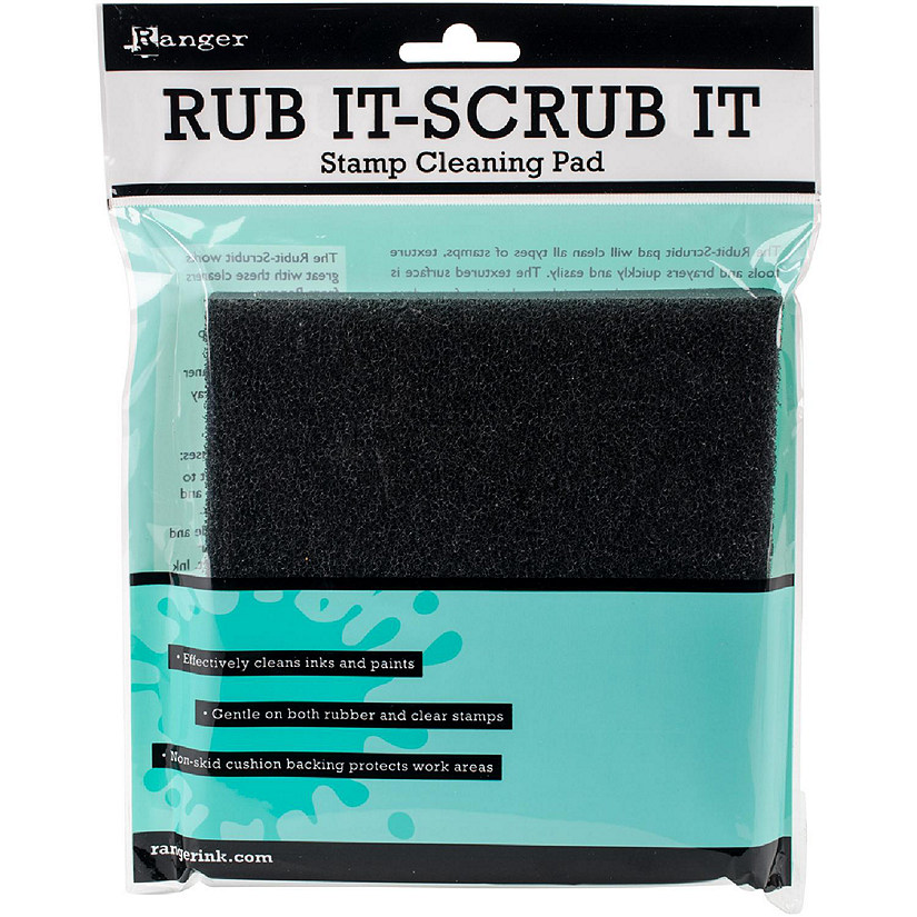 Ranger Rub-It Scrub-It Stamp Cleaning Pad-6"X6" | Oriental Trading