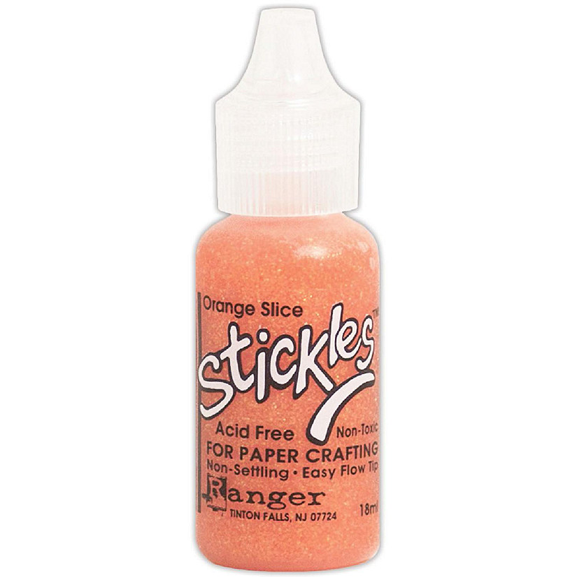 Ranger Stickles Glitter Glue .5oz-Orange Slice | Oriental Trading