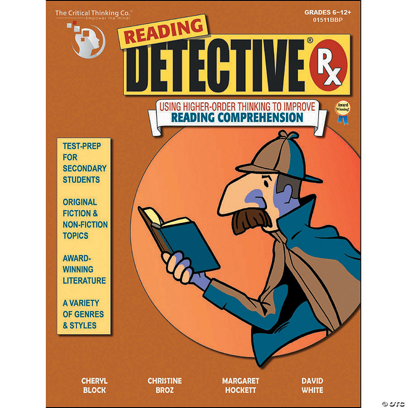 Reading Detective® Book, Rx, Grade 6-12 | Oriental Trading