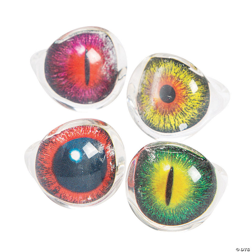 Realistic Snake Eye Rings | Oriental Trading